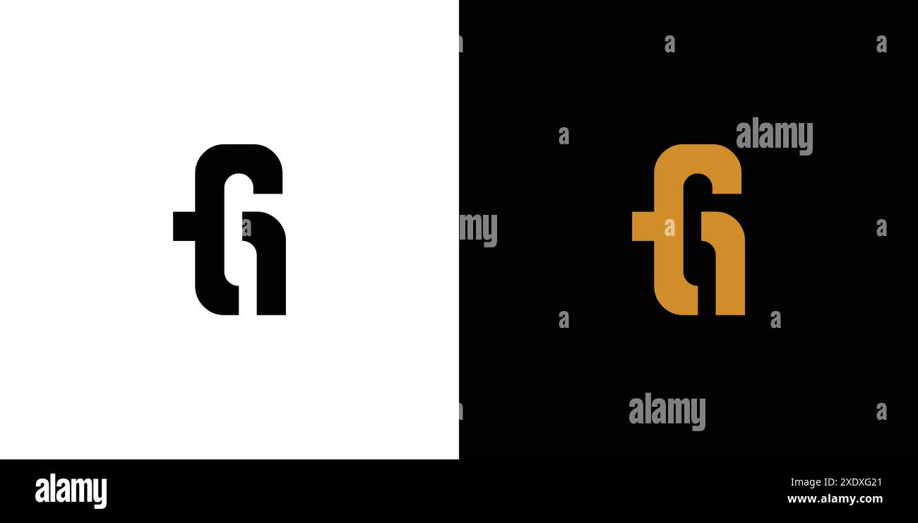 Modern and bold letter G initials logo design Stock Vector Image & Art ...