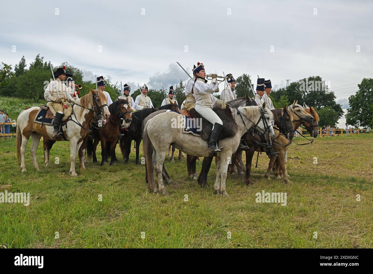 Times and Epochs festival in Mitino Landscape park, Moscow. French ...