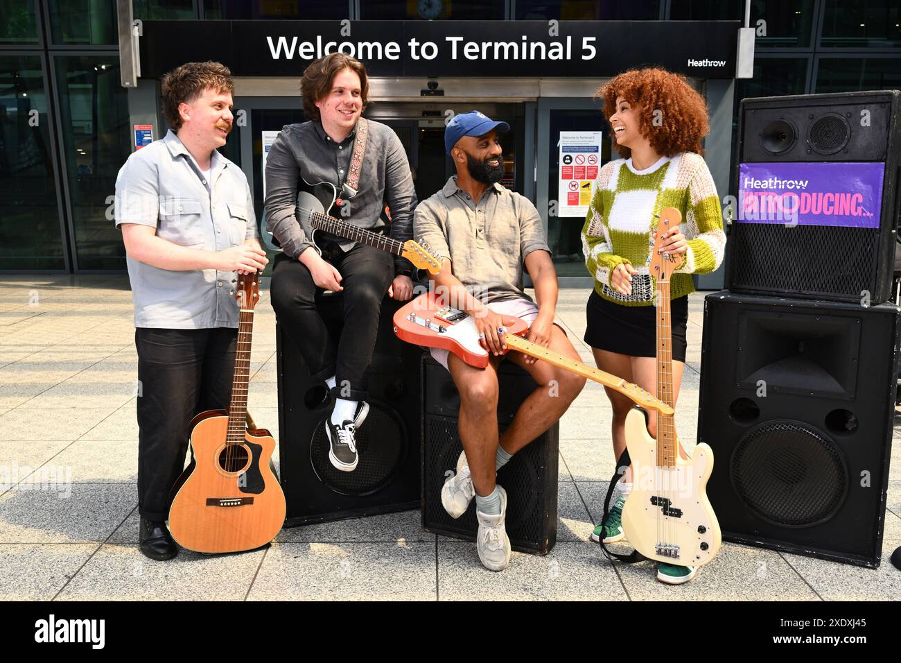 EDITORIAL USE ONLY Acoustic rock act China Bears, singer-songwriter The ...