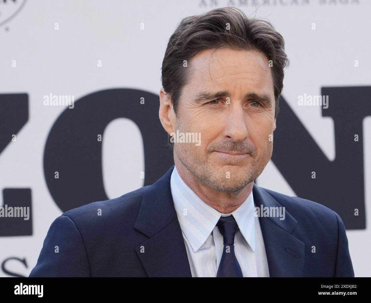 Los Angeles, USA. 24th June, 2024. Luke Wilson arrives at the HORIZON ...