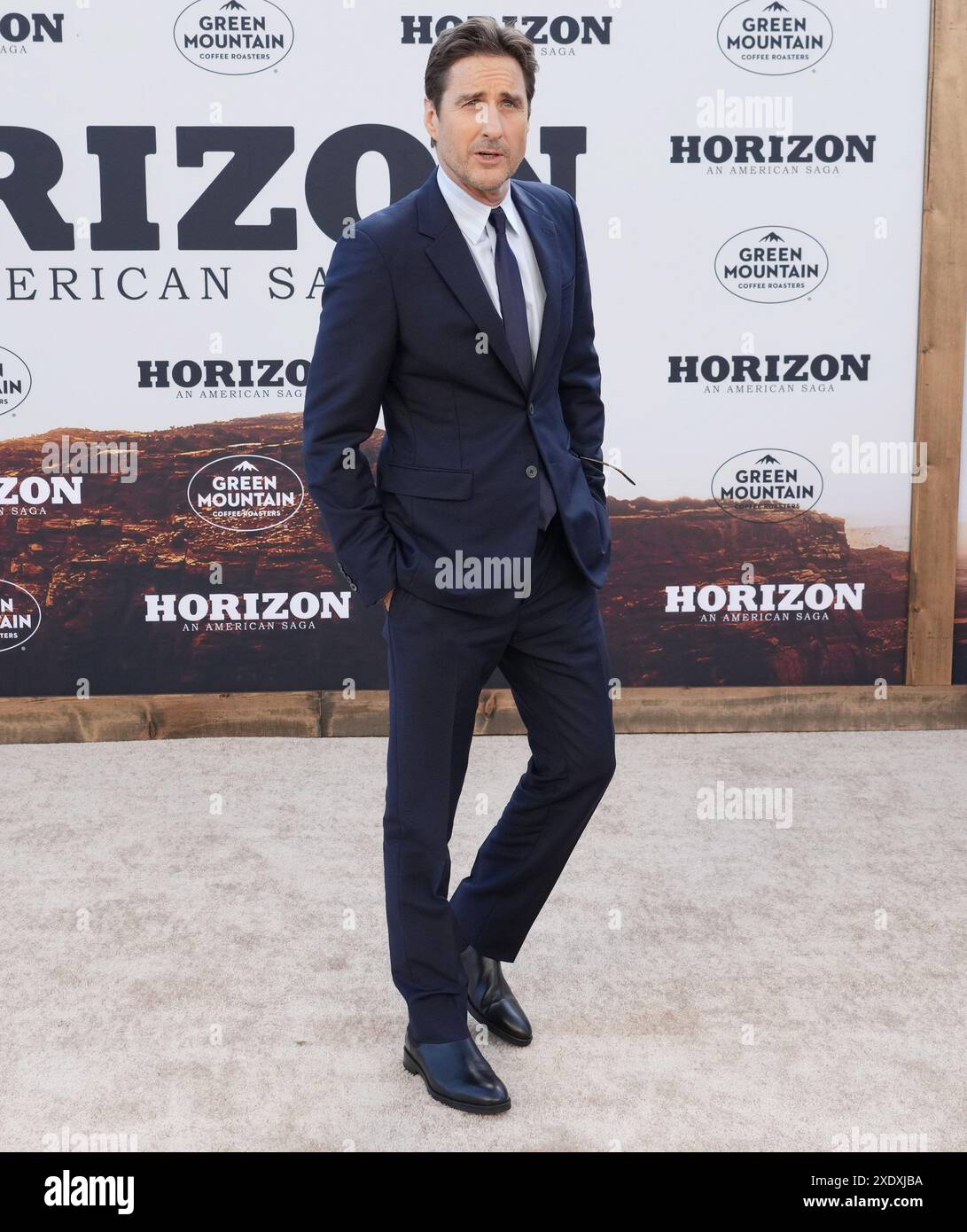 Luke Wilson arrives at the HORIZON: AN AMERICAN SAGA CHAPTER 1 Los ...