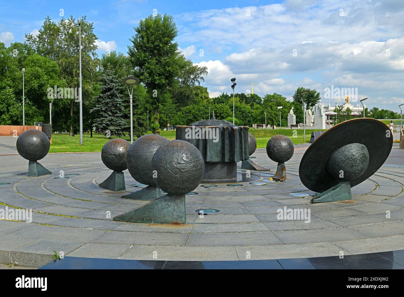 Cosmonauts’ day moscow hi-res stock photography and images - Alamy