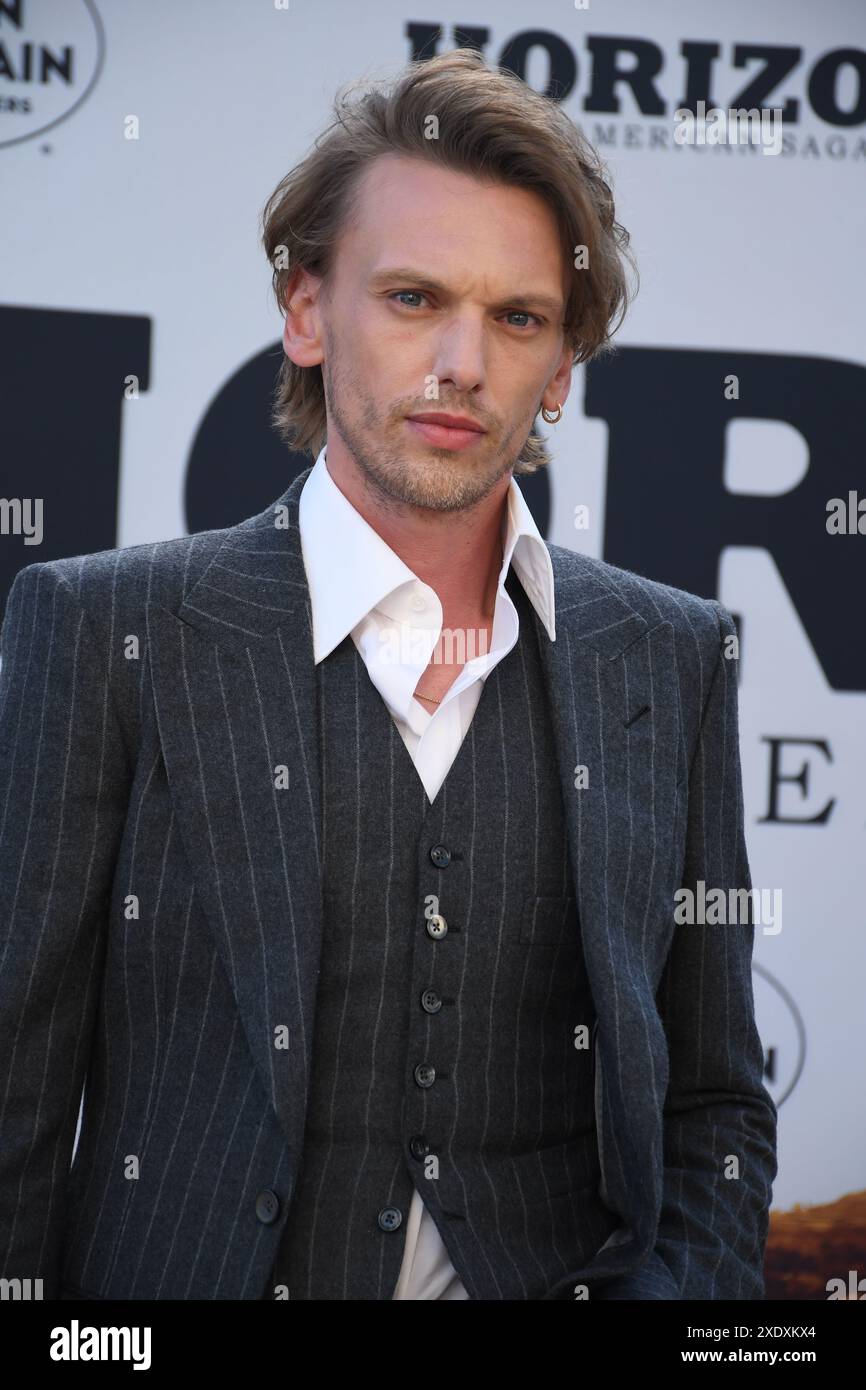 Los Angeles, California, USA 24th June 2024 Actor Jamie Campbell Bower ...