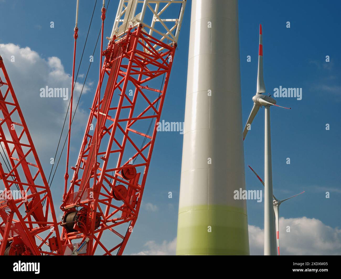 Installation wind turbines hi-res stock photography and images - Alamy