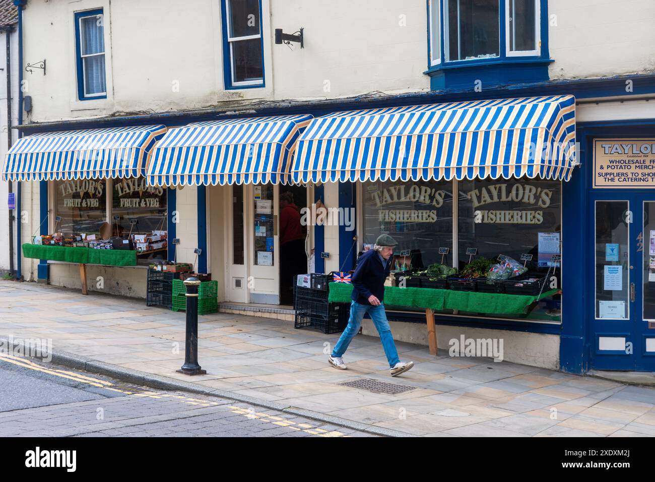 Taylors of Pickering, traditional grocery shop on Market Place in ...