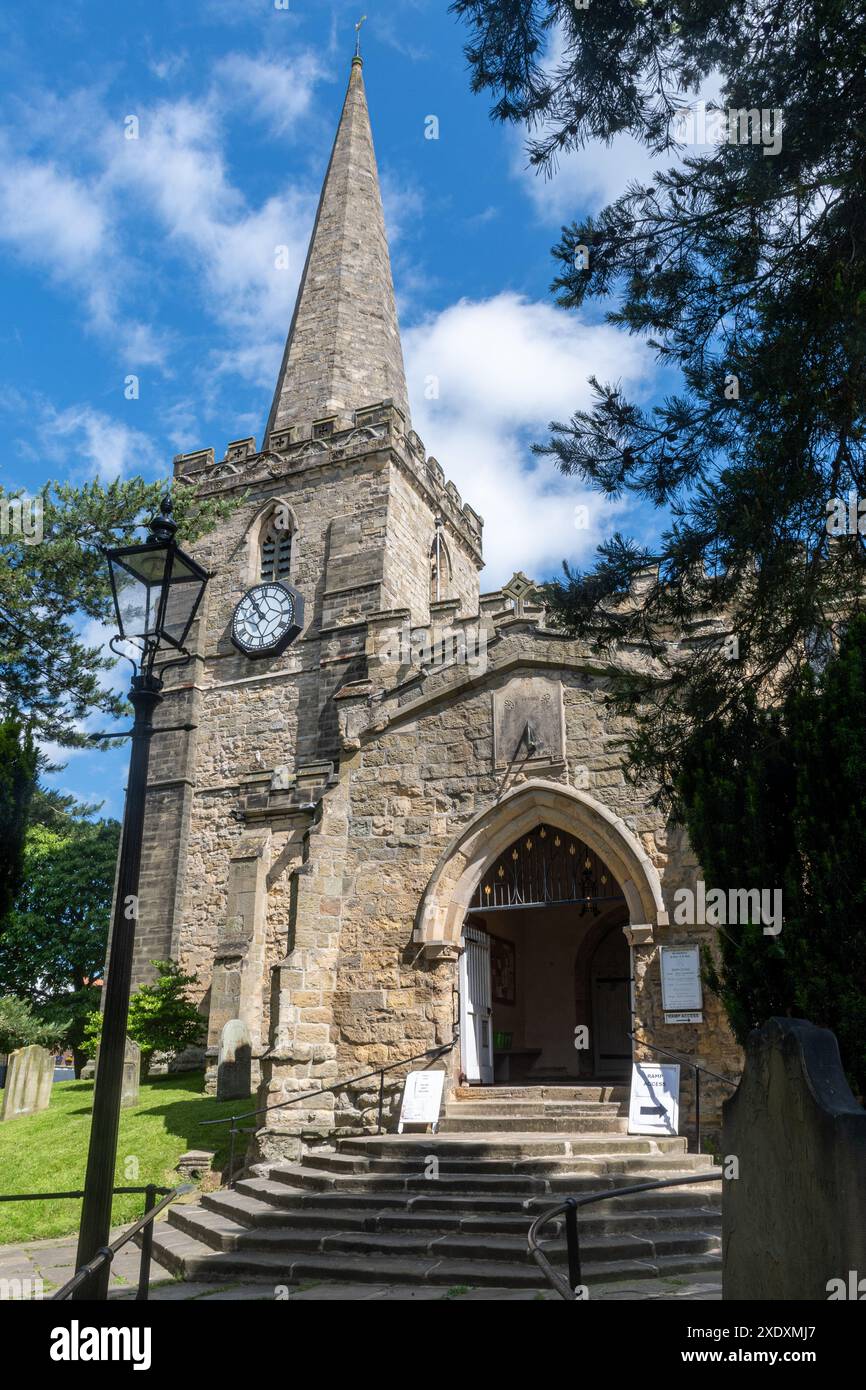 St Peter & St Paul’s Church in Pickering, North Yorkshire, England, UK ...