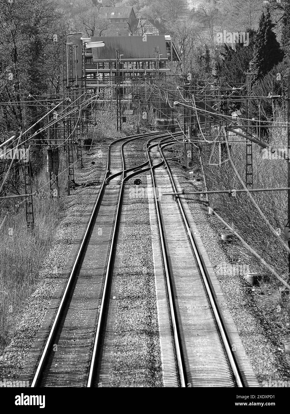 Bahnstrecke Black and White Stock Photos & Images - Alamy