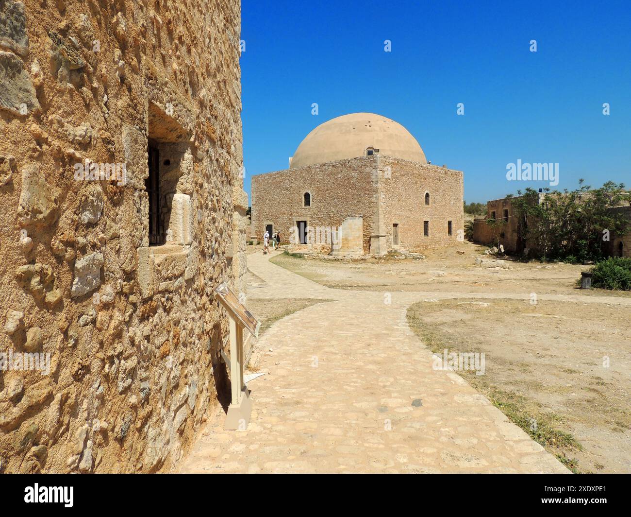 The Sultan Ibrahim Khan Mosque,Fortezz Fortress, Rethymno, Crete ...