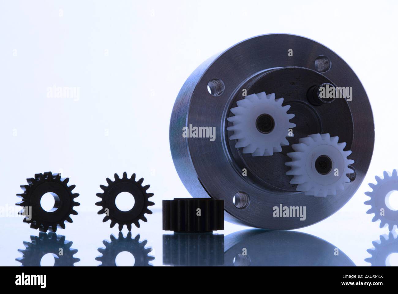 Plastic gear wheels hi-res stock photography and images - Alamy