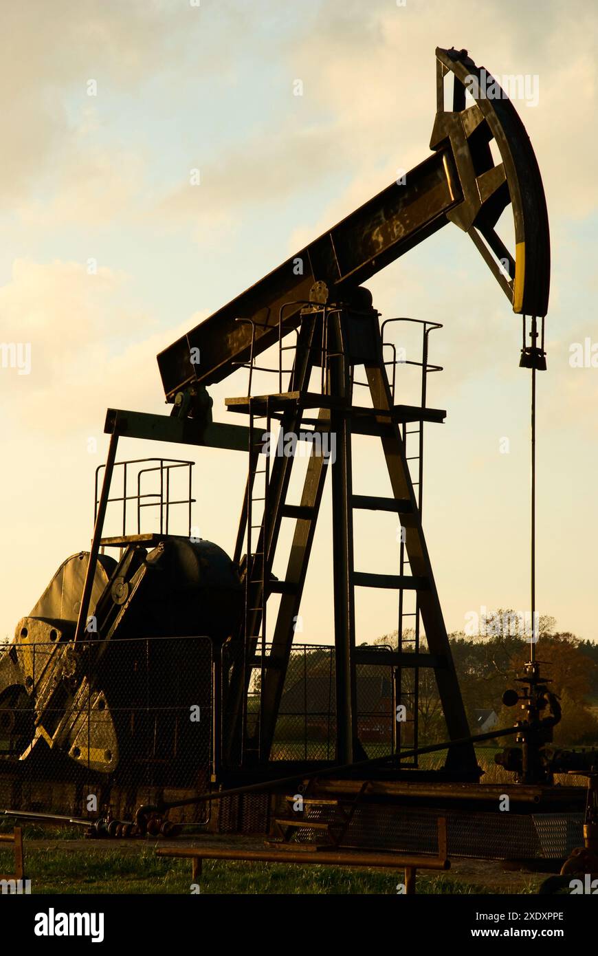 Horse head pump Stock Photo - Alamy