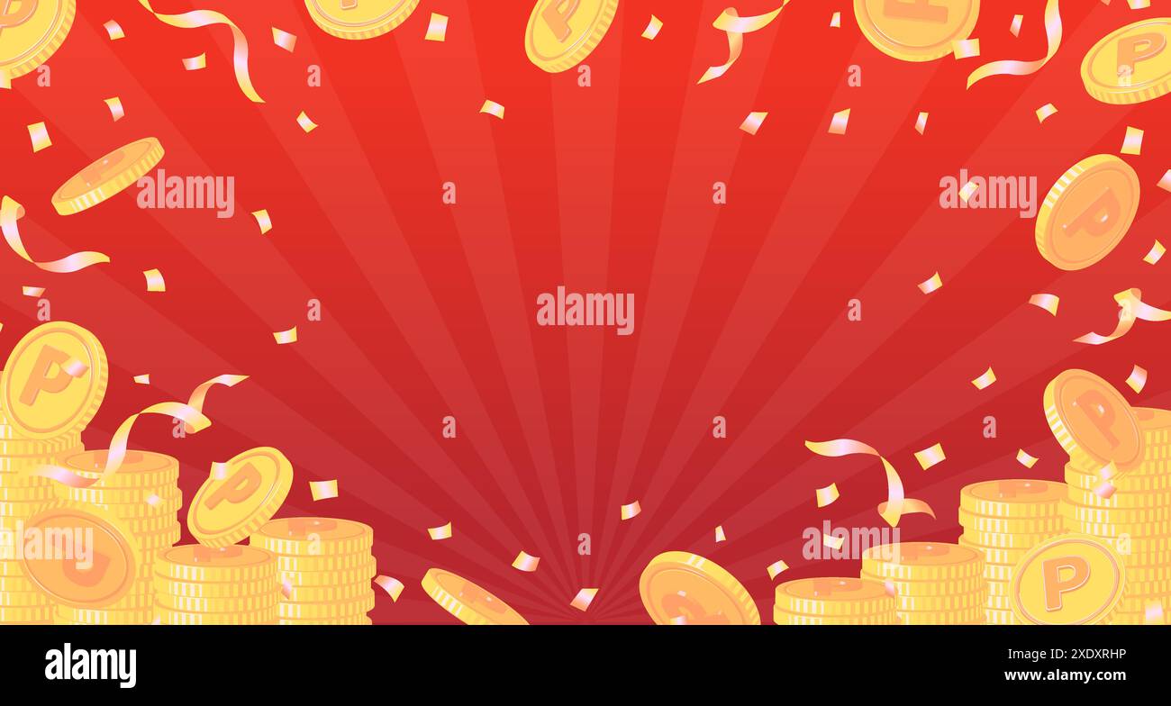 Reward points vector background illustration Stock Vector Image & Art - Alamy