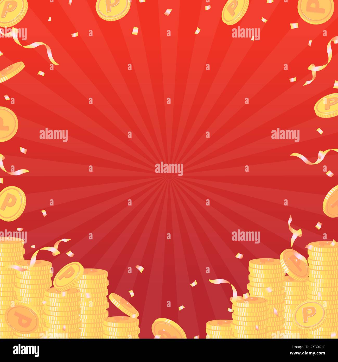 Reward points vector background illustration Stock Vector Image & Art ...