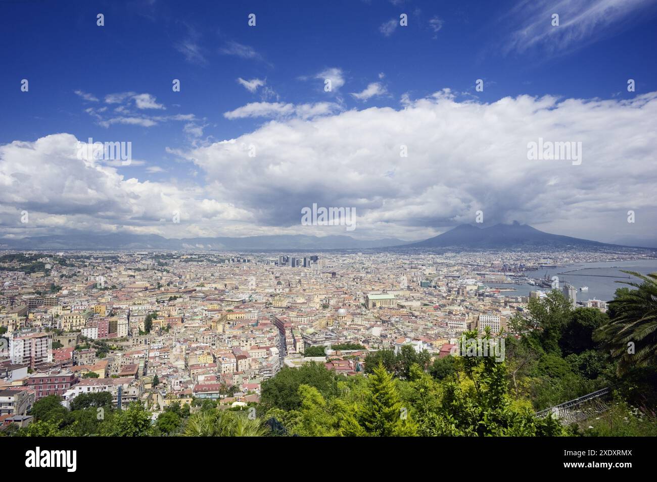 Naples city overview hi-res stock photography and images - Alamy