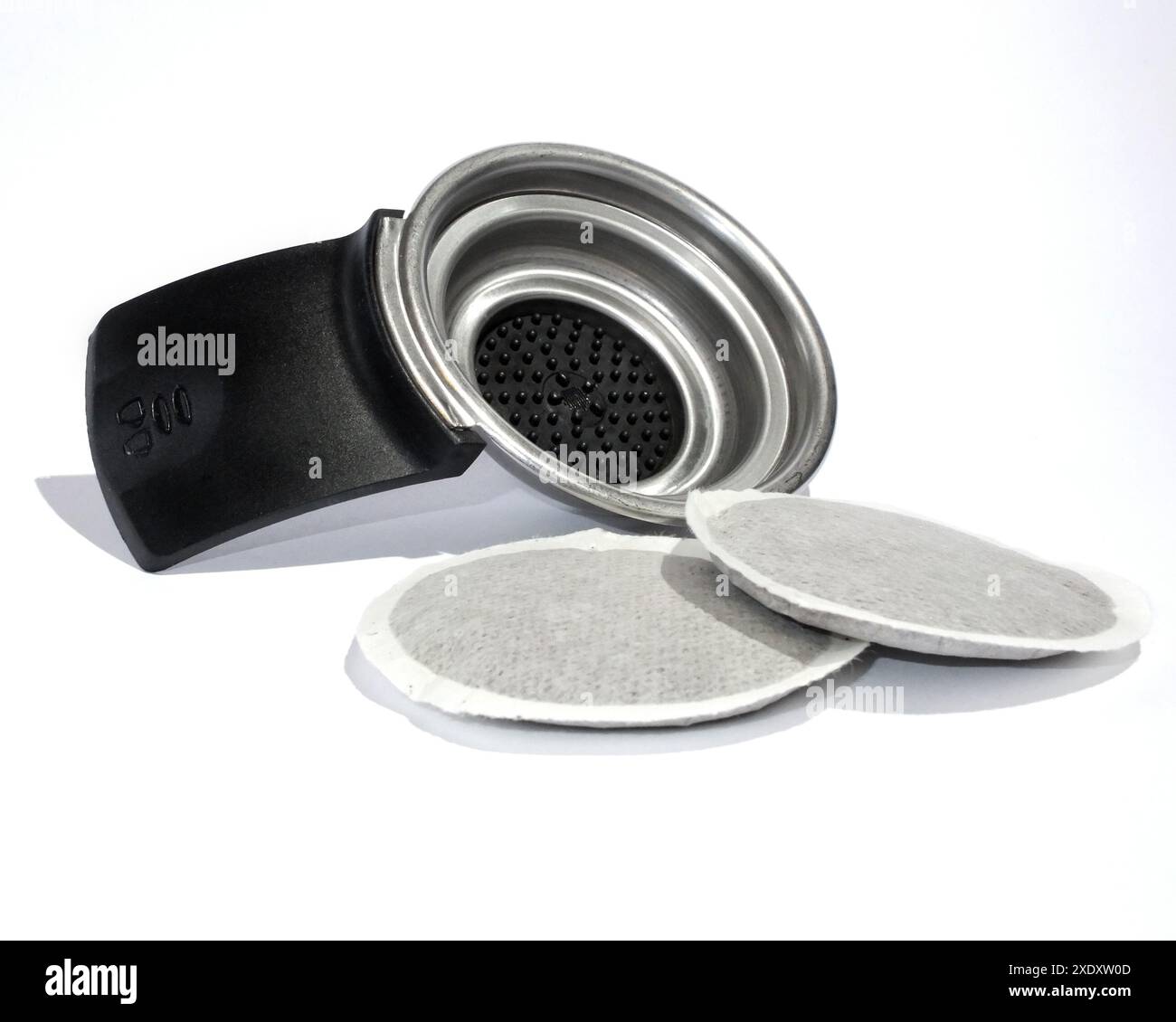 Coffee Pad Holder Stock Photo - Alamy