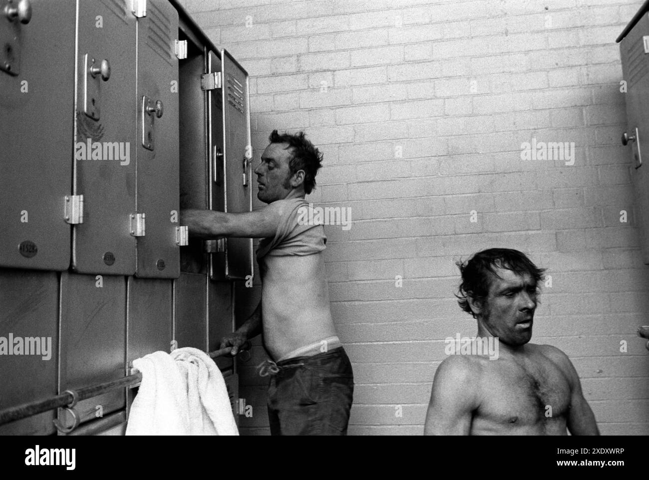 Coal miners locker room hi-res stock photography and images - Alamy
