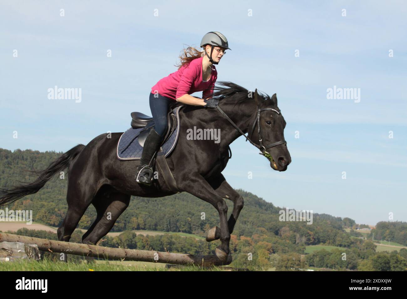 Person jumping back hi-res stock photography and images - Alamy