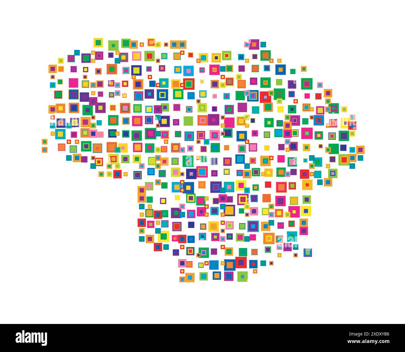 Country lithuania map vector vectors hi-res stock photography and ...