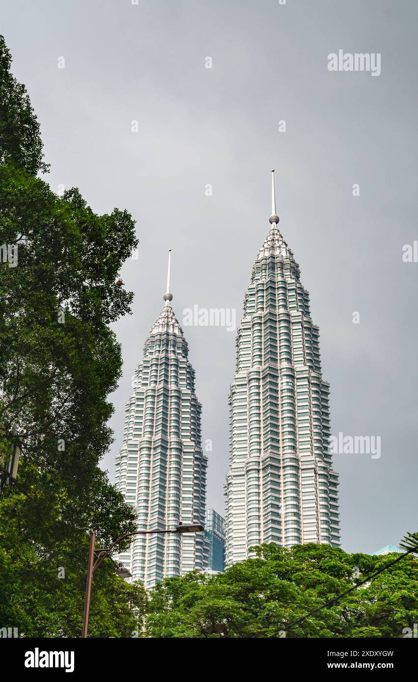 In KL city center,with familiar urban landmarks, modern buildings in ...