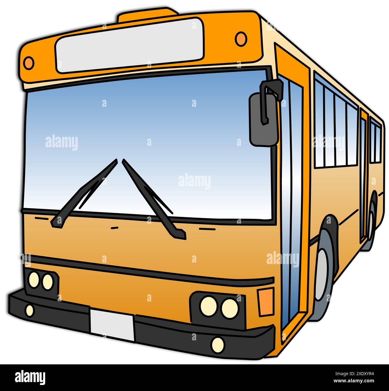 My city bus Cut Out Stock Images & Pictures - Alamy