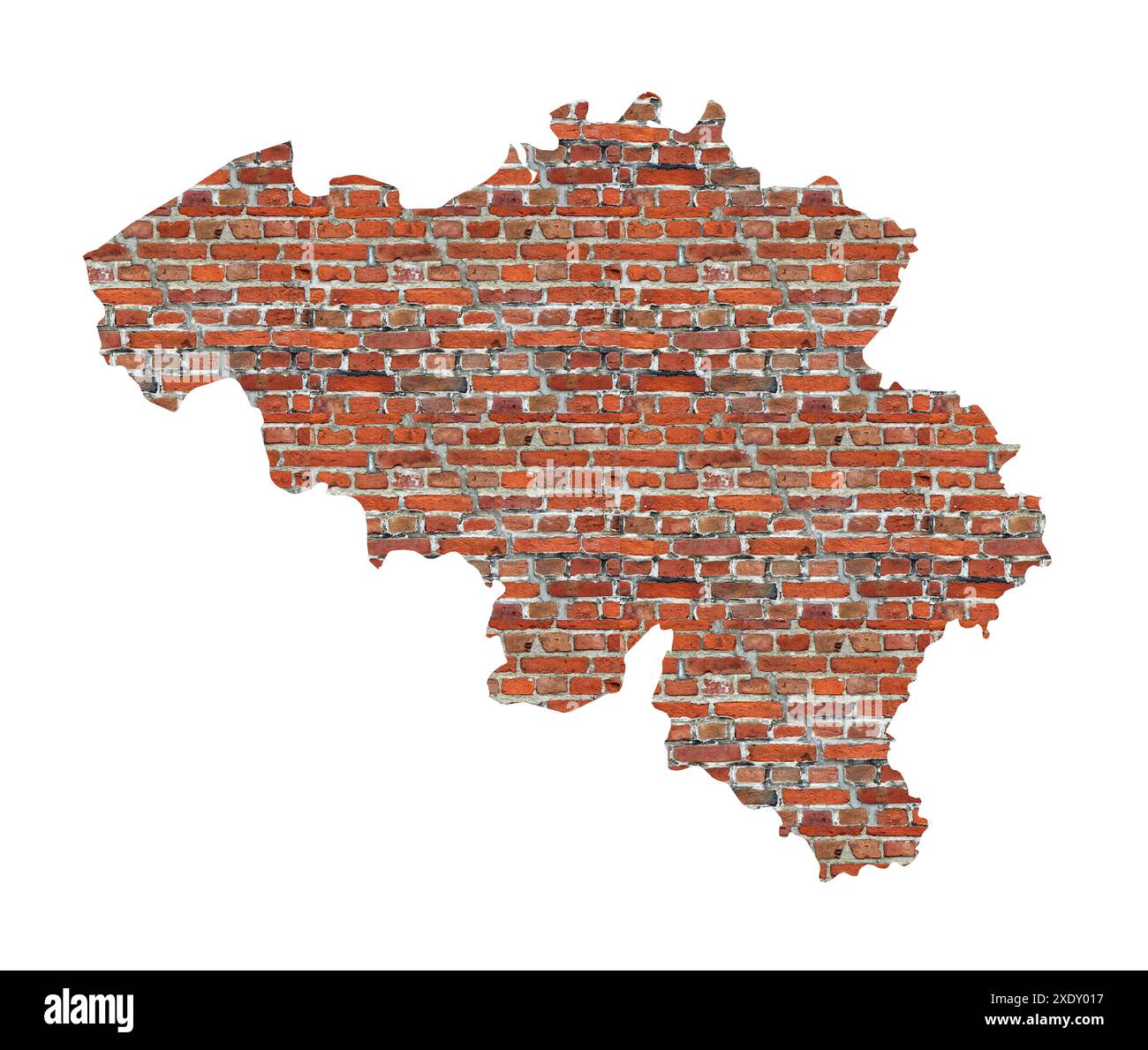 Map of belgium atlas Cut Out Stock Images & Pictures - Alamy