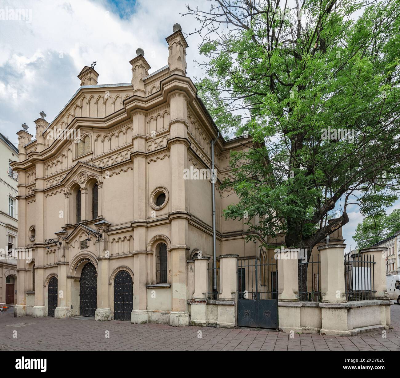 Tempel Synagogue, Krakow Stock Photo - Alamy