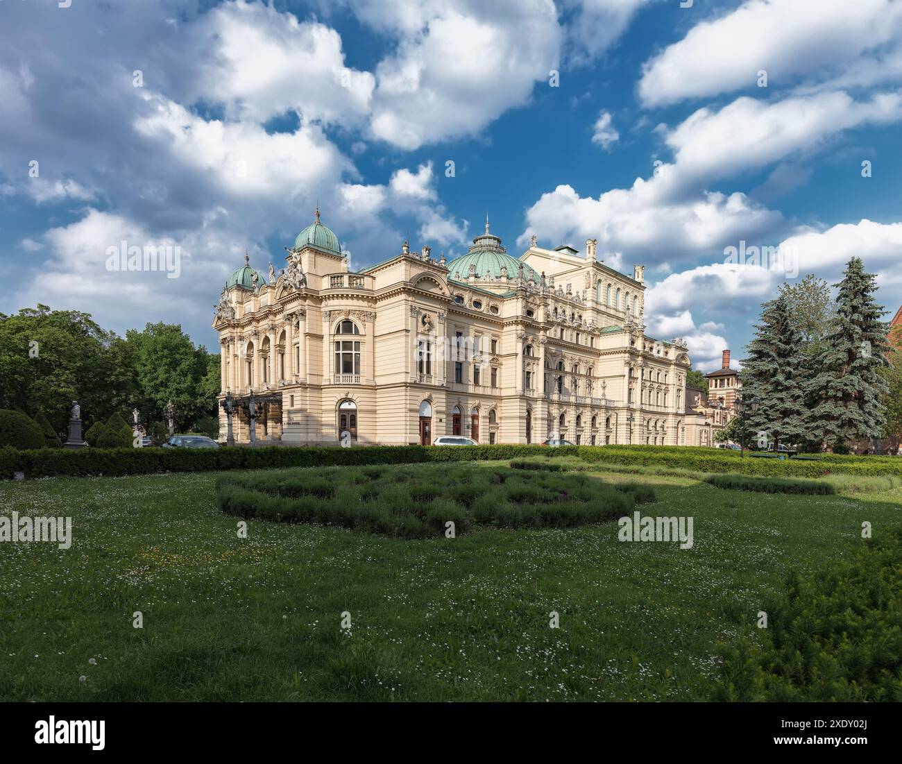 Juliusz Słowacki Theatre in Krakow, Poland, erected in 1893, was ...