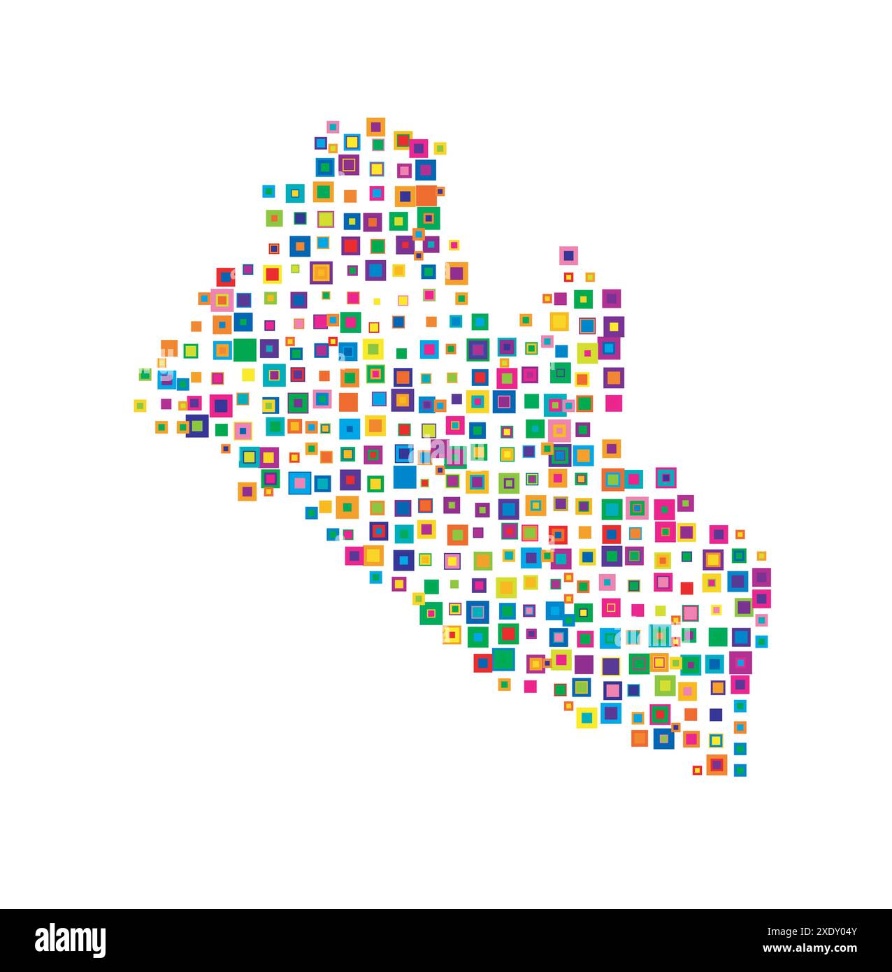 Abstract Map Of Liberia Abstract Map Showing The Country With A Pattern
