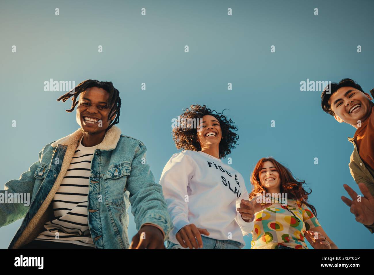 Gen z bonding hi-res stock photography and images - Alamy