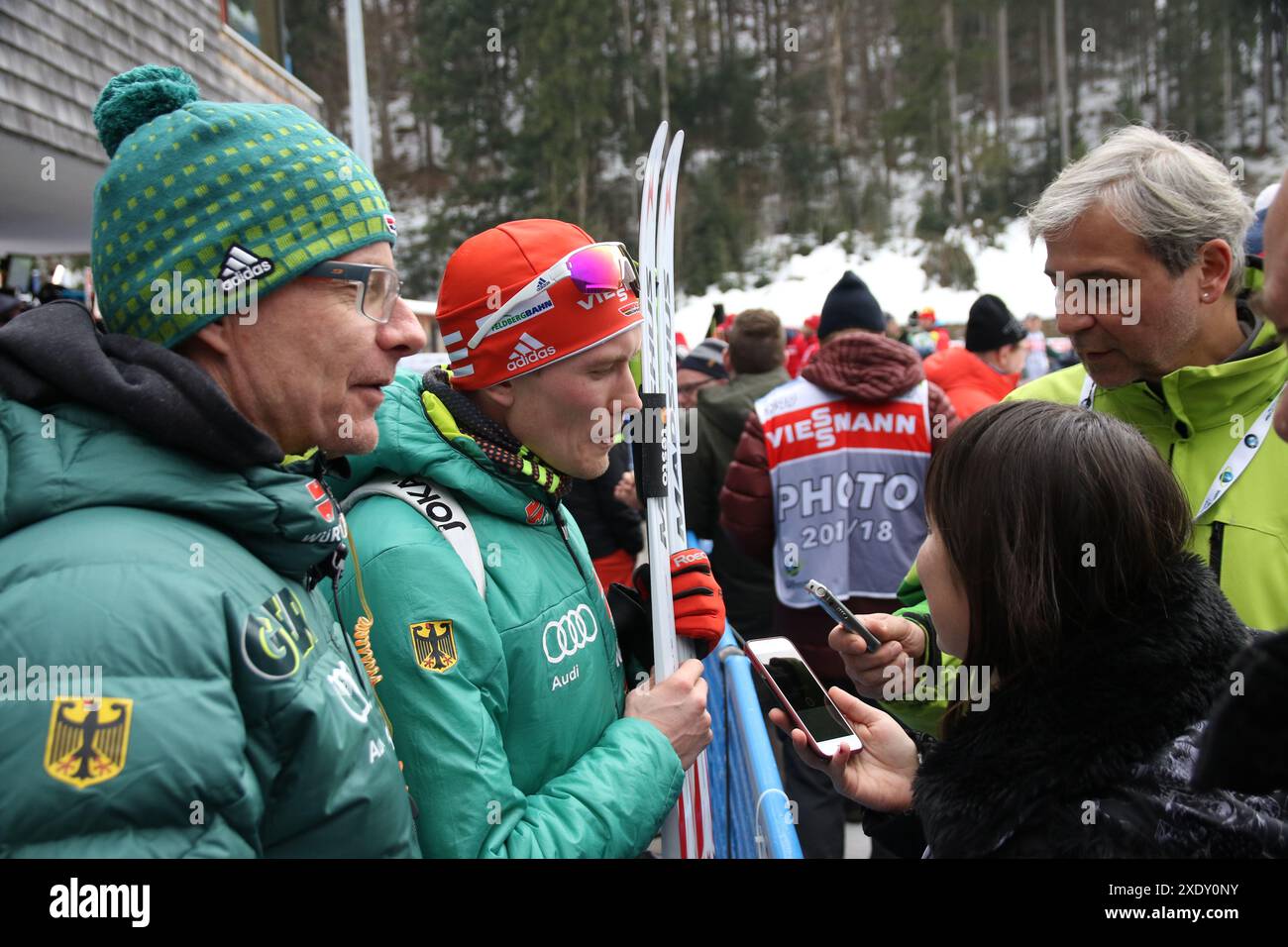 IBU Biathlon Mass Start Men 15 km Stock Photo - Alamy