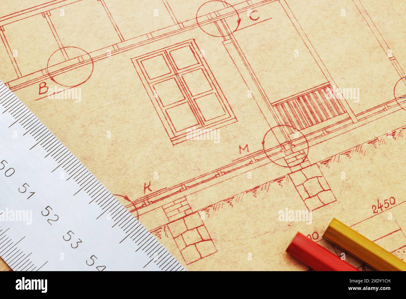 Building country house Stock Photo - Alamy
