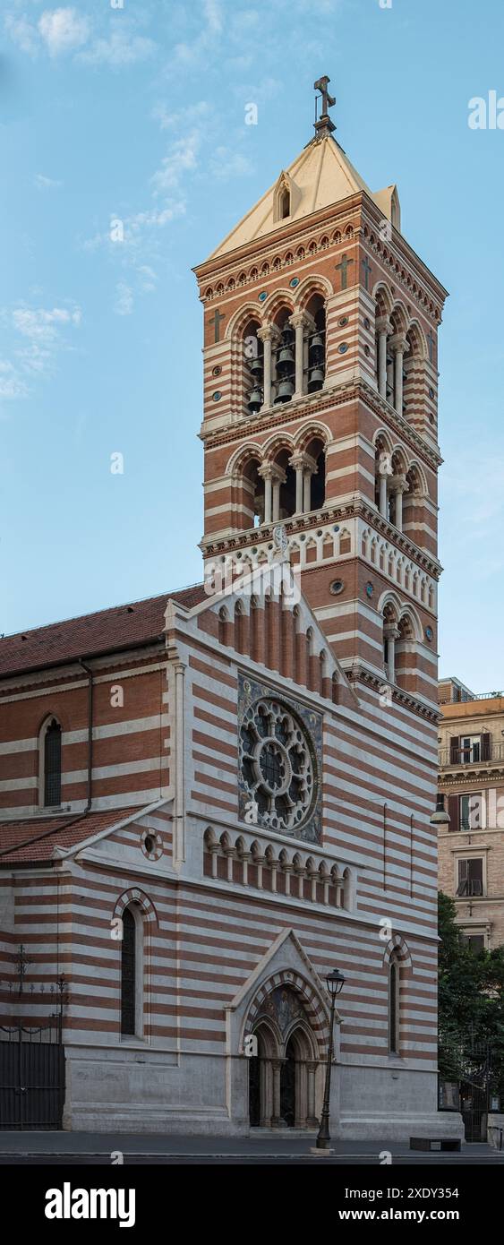 American church in rome hi-res stock photography and images - Alamy