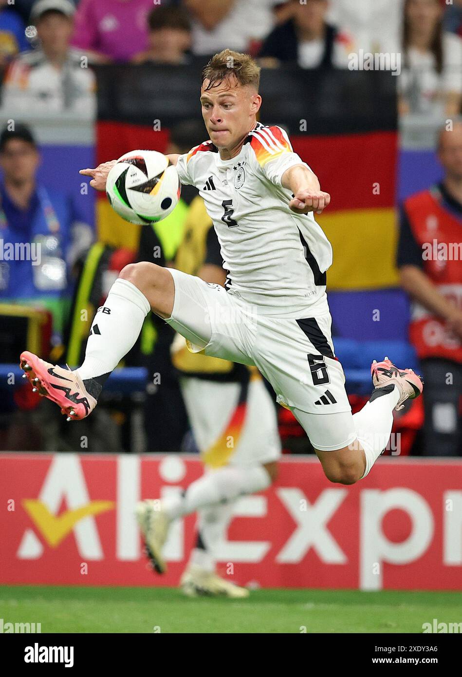 FRANKFURT AM MAIN, GERMANY - JUNE 23: Joshua Kimmich of Germany runs ...