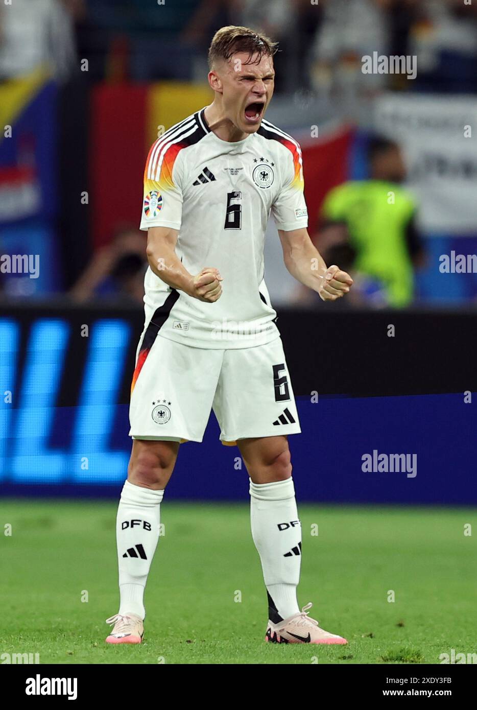 FRANKFURT AM MAIN, GERMANY - JUNE 23: Joshua Kimmich of Germany ...