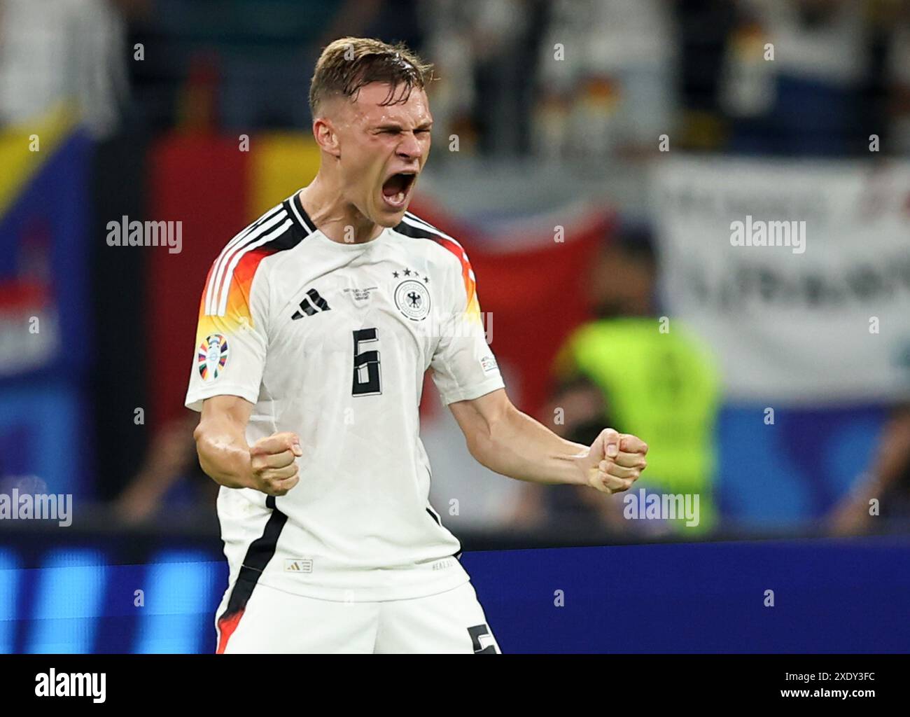 FRANKFURT AM MAIN, GERMANY - JUNE 23: Joshua Kimmich of Germany ...
