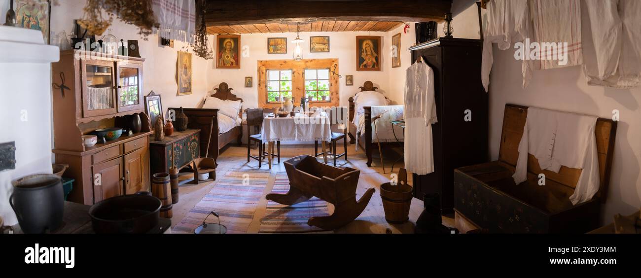 Peasant cottage interior hi-res stock photography and images - Alamy