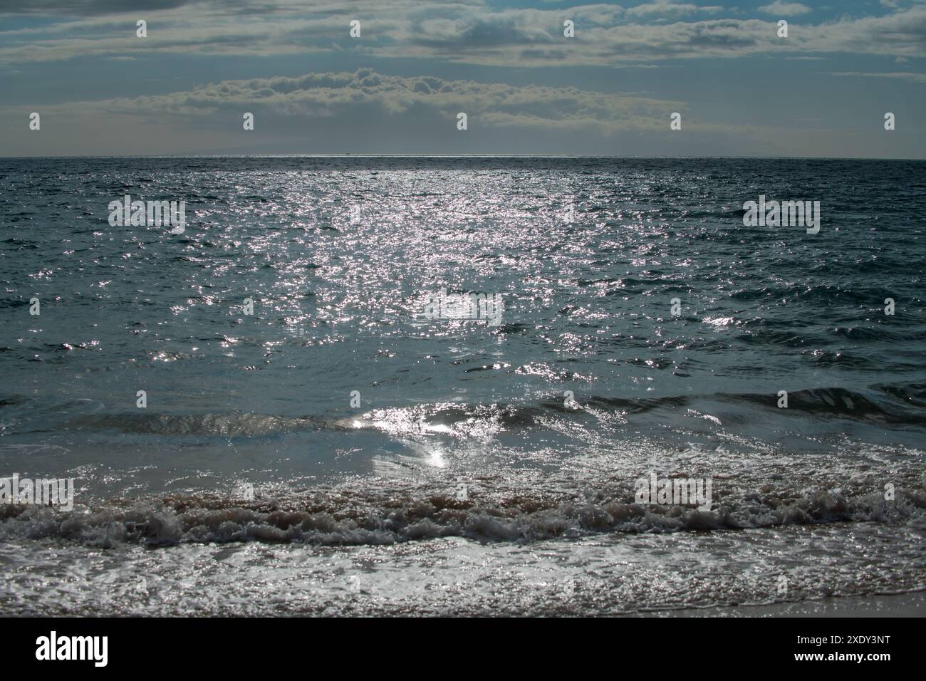 Calm sea water surface texture with splashes and waves. Abstract nature ...