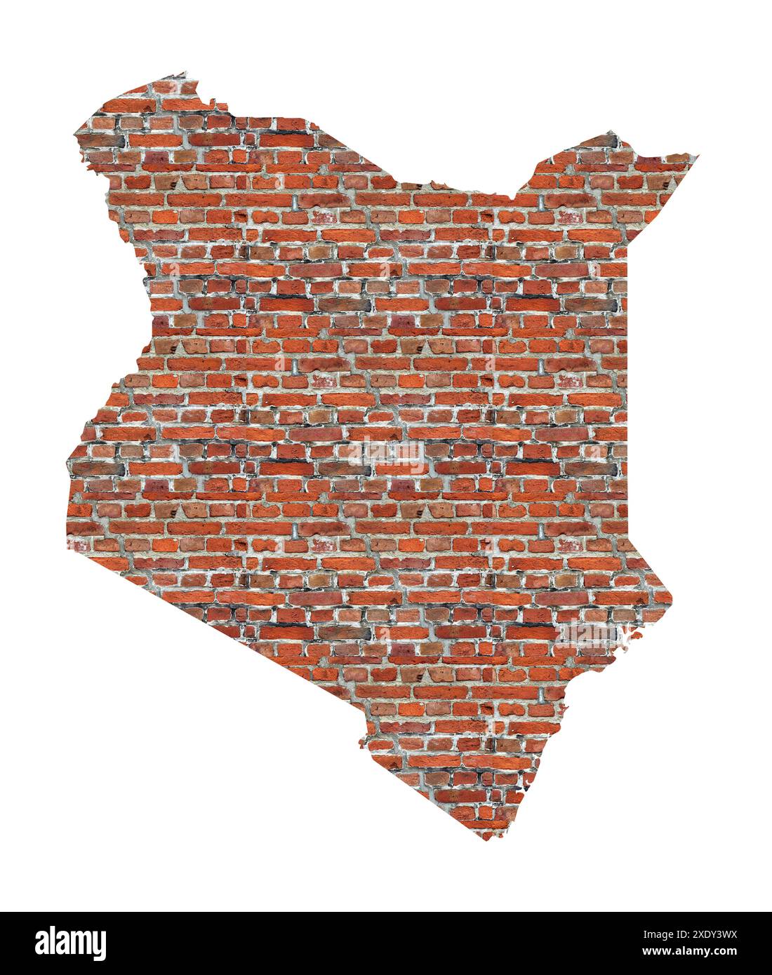 Map of kenya and hi-res stock photography and images - Alamy