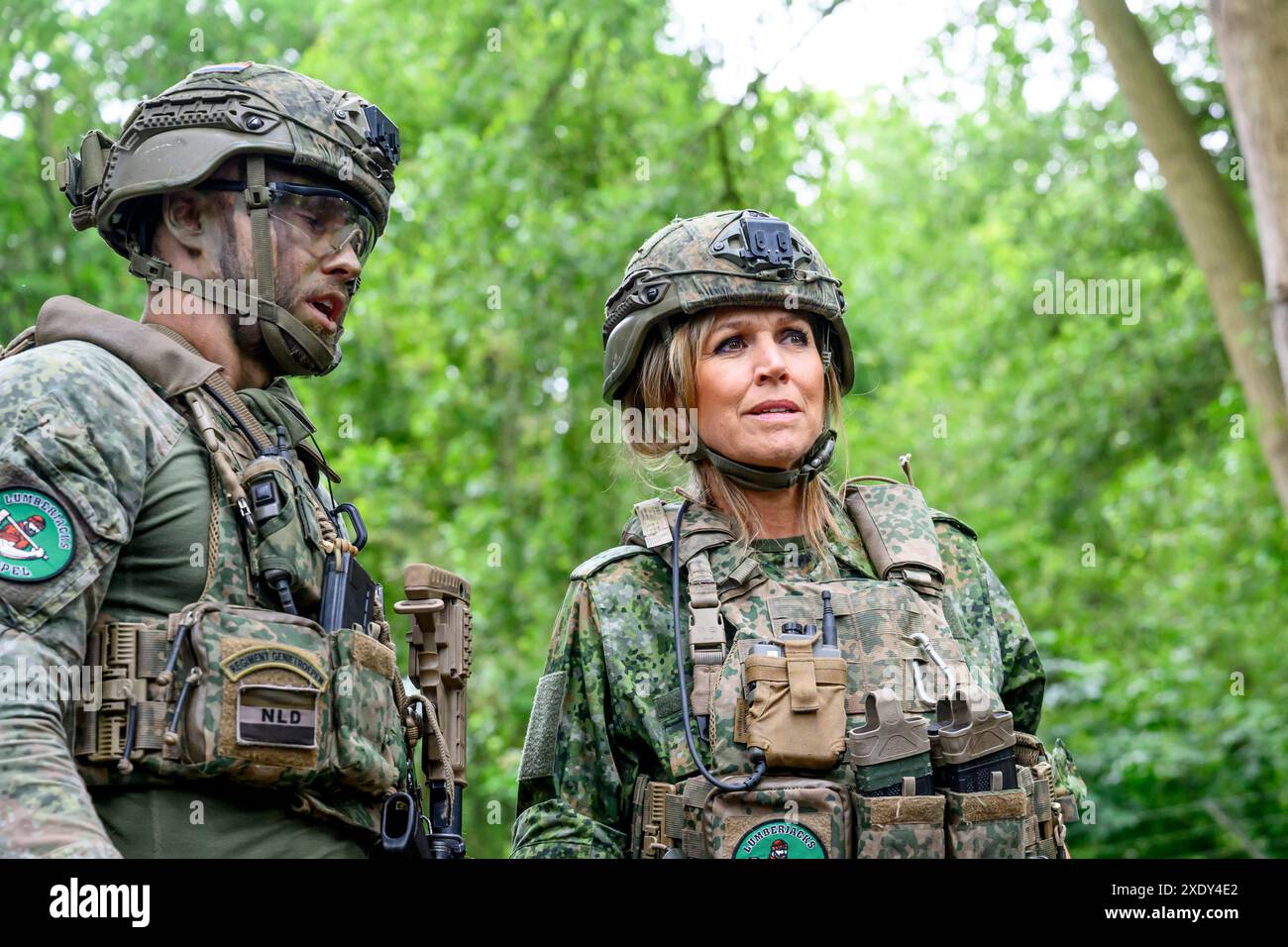 's-Hertogenbosch, the Netherlands, 20-06-2024 Queen Maxima during a ...