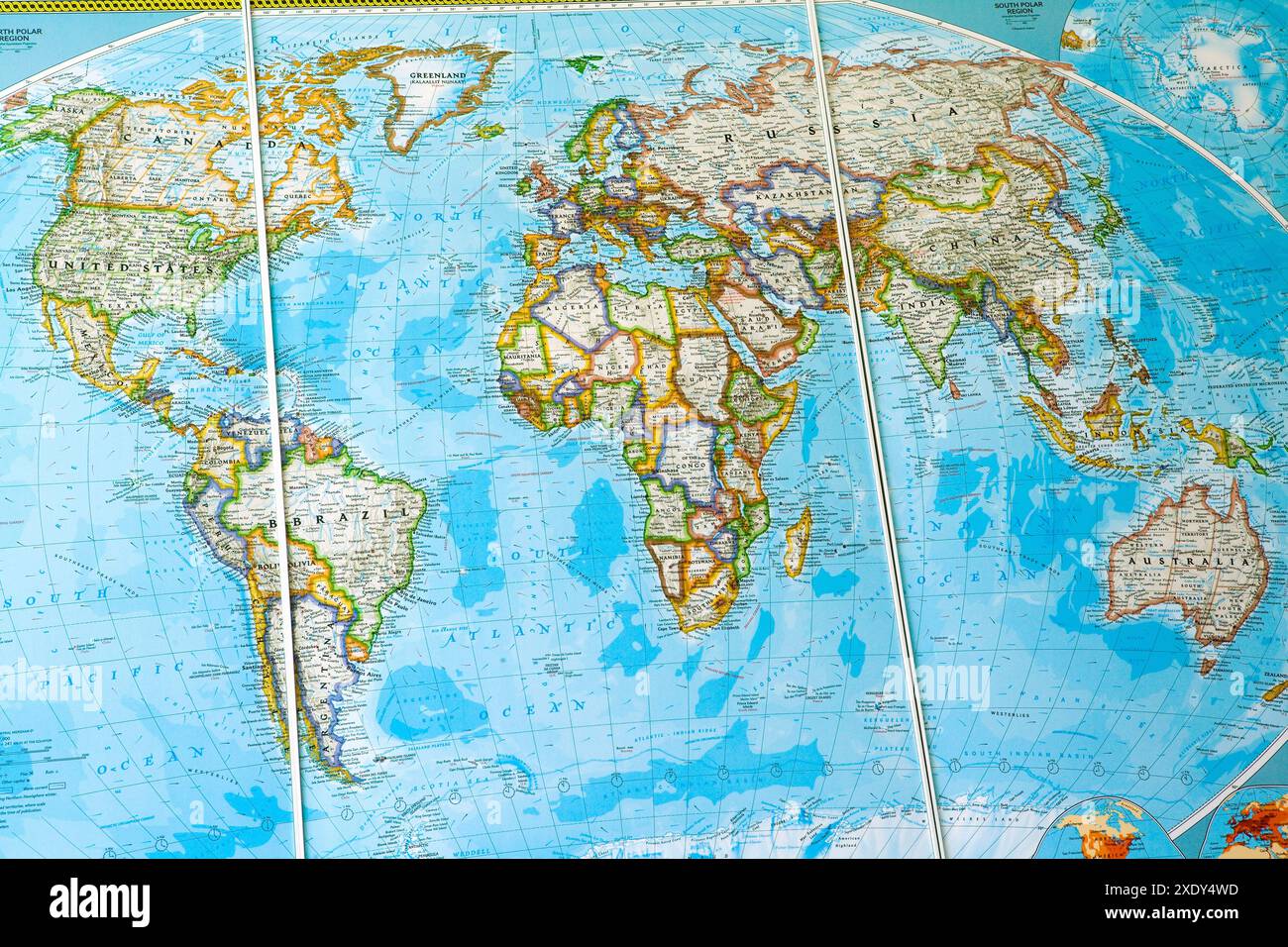 Maps of our world full hi-res stock photography and images - Alamy
