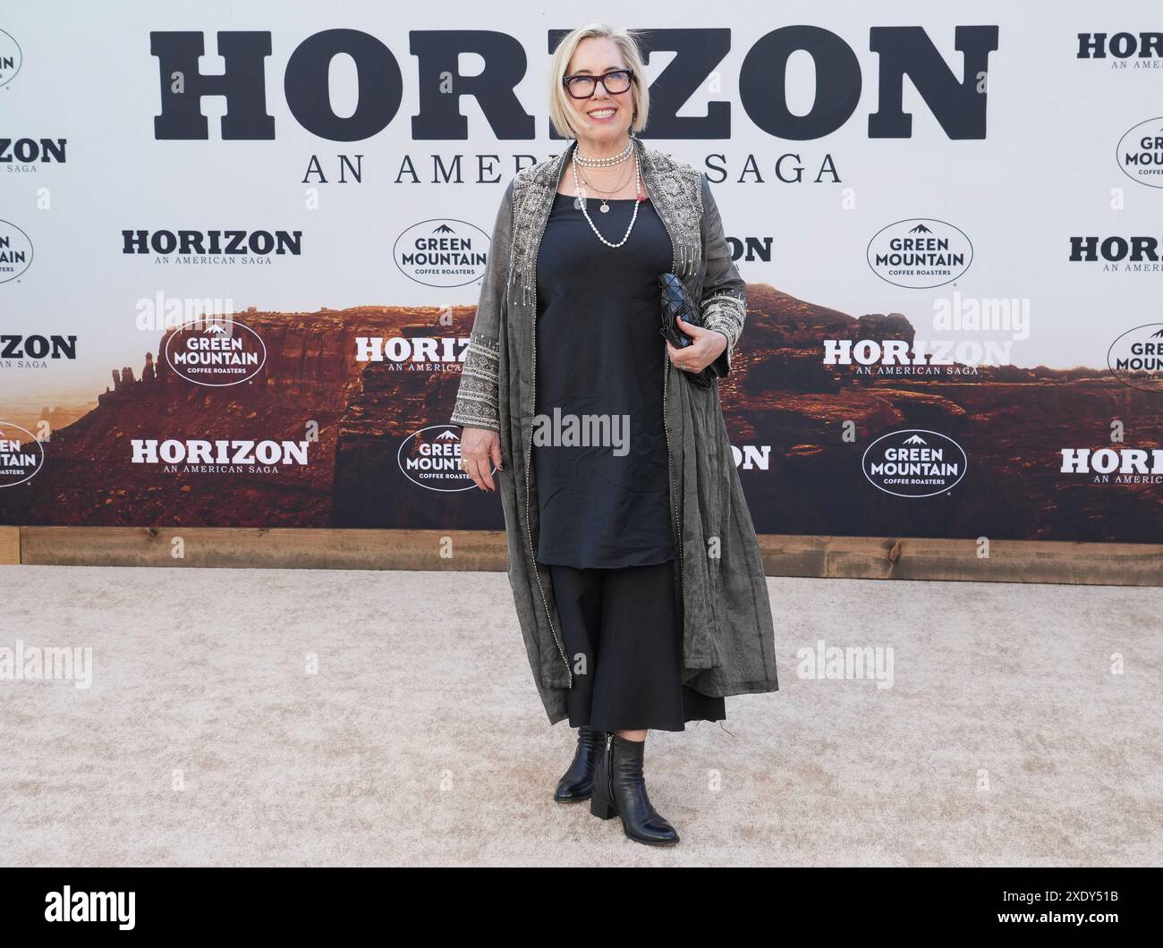 Los Angeles, USA. 24th June, 2024. Lisa Lovaas arrives at the HORIZON ...