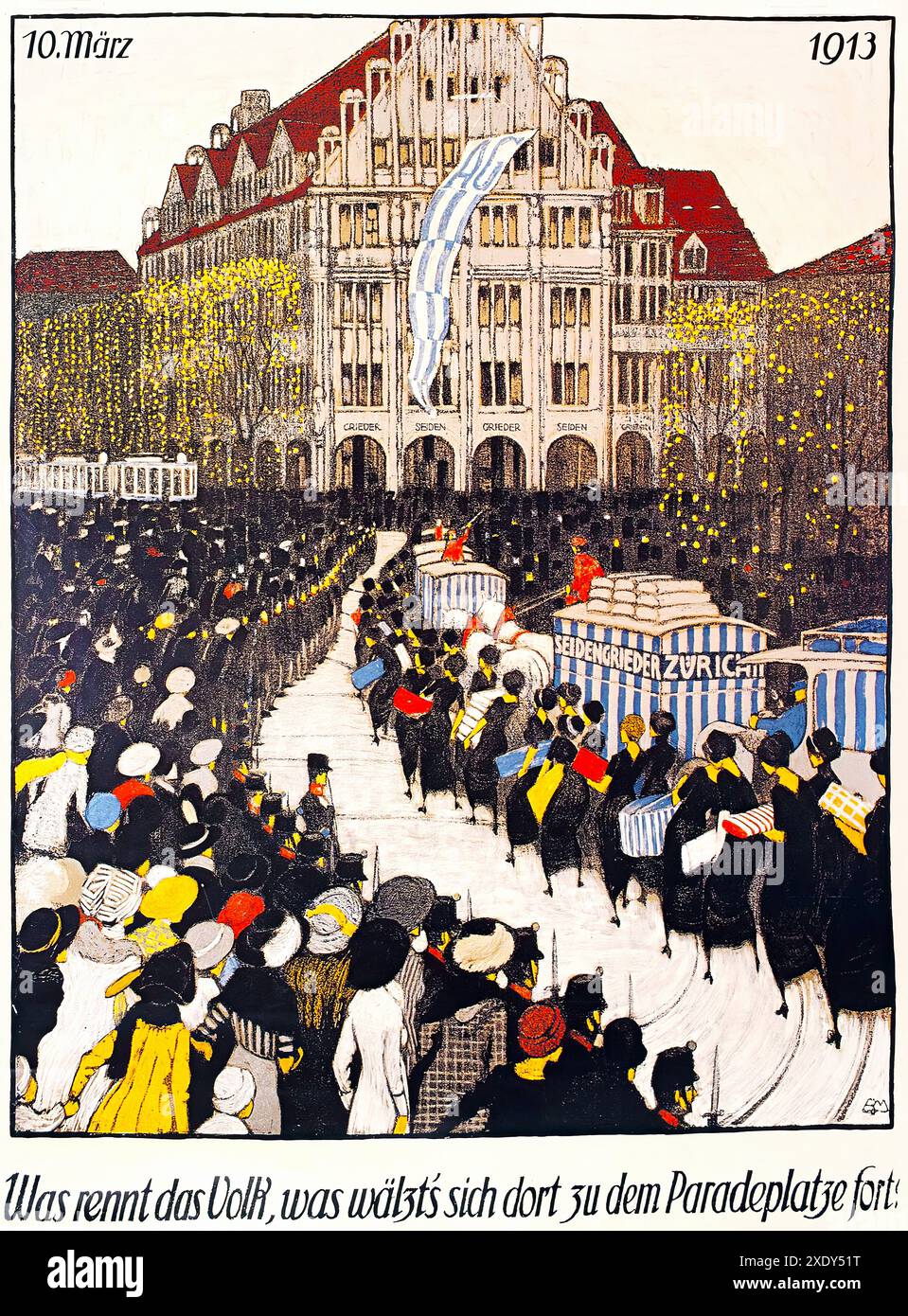 MANGOLD Burkhard - Was rennt das Volk was wälzt's sich dort zu dem ...