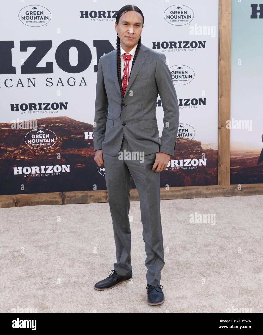 Los Angeles, USA. 24th June, 2024. Owen Crow Shoe arrives at the ...