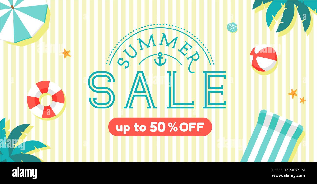 Summer sales Stock Vector Images - Alamy