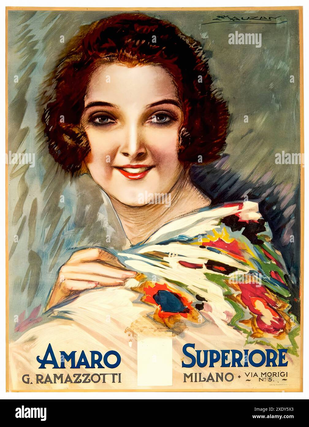 MAUZAN Achille Luciano - Amaro Superiore Ramazzotti Milano - Vintage ...