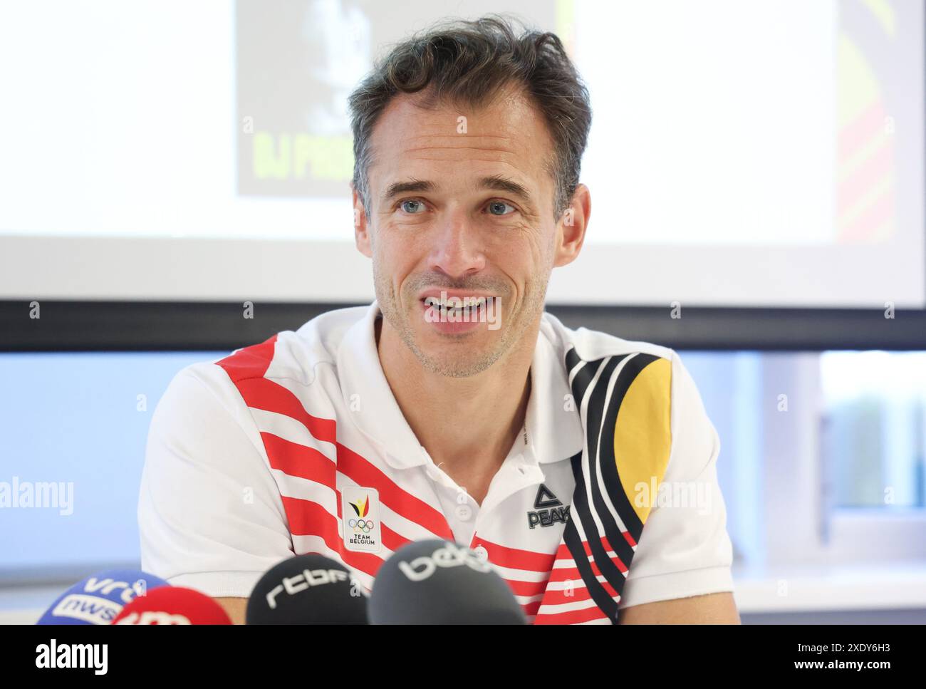 Brussels Belgium 25th June 2024 Boic Coib Ceo Cedric Van