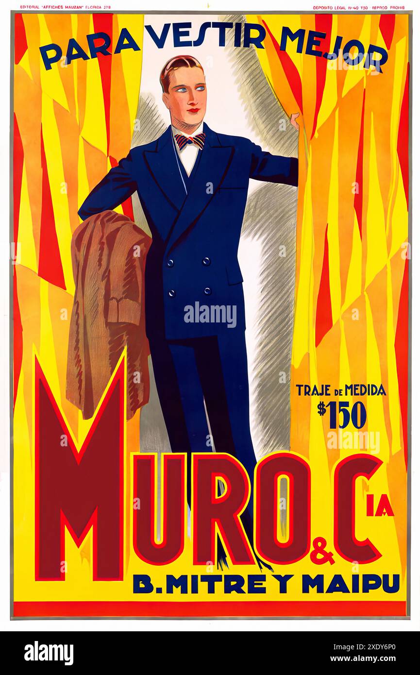 MAUZAN Achille Lucien (1883-1952) - Muroc & Cia - Para vestir mejor c ...