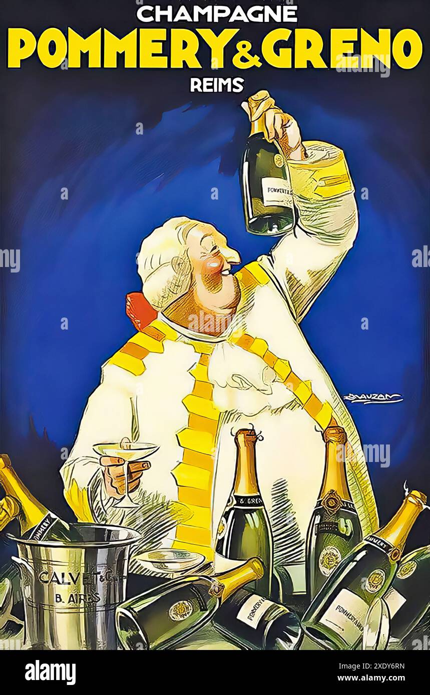 MAUZAN Achille-Lucien - Champagne Pommery & Greno Reims - Vintage ...