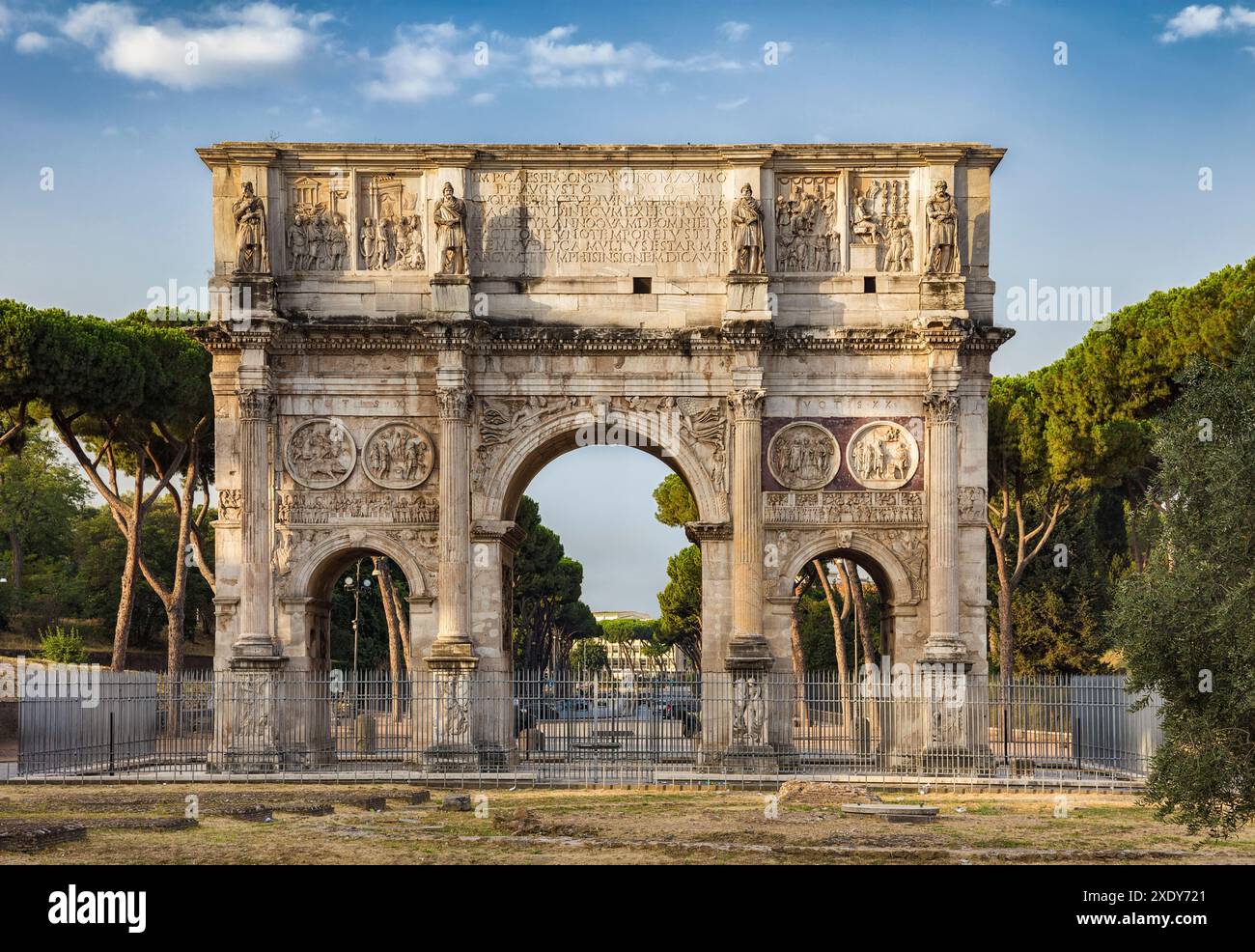 Arch of Constantine Stock Photo - Alamy