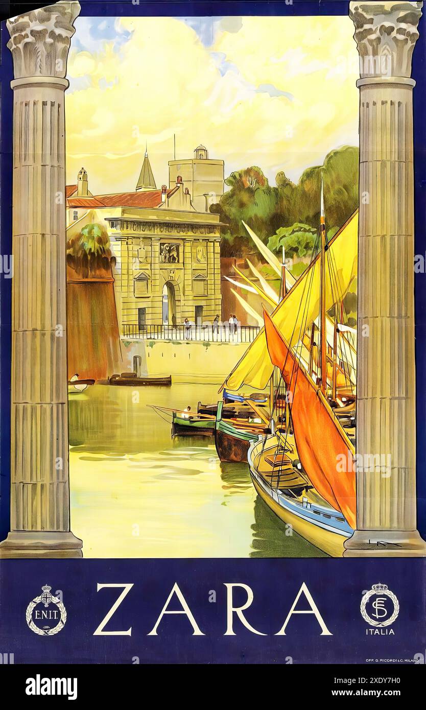 METLICOVITZ Leopoldo - Zara Italia c - 1930s - Vintage Italian ...