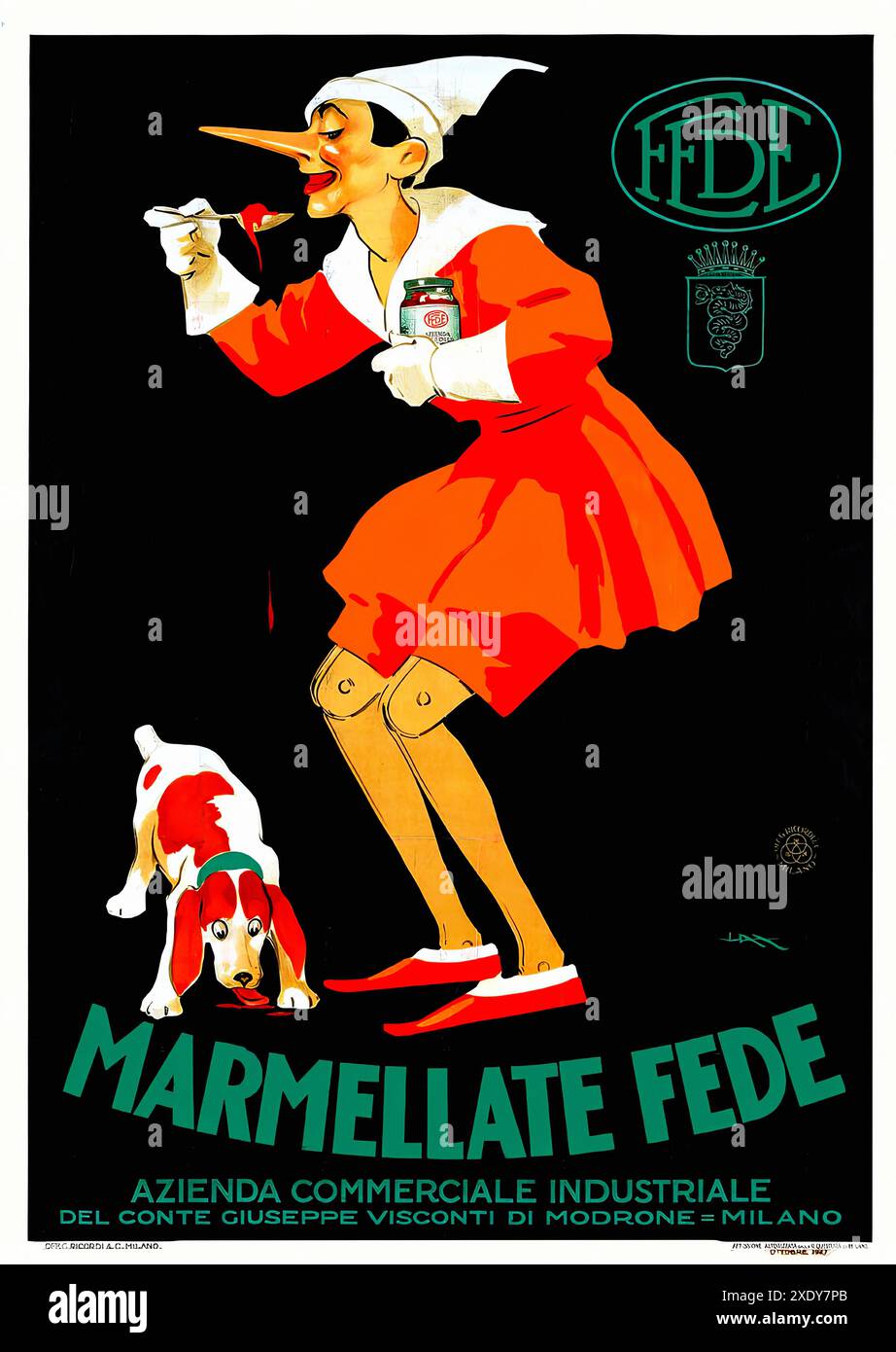 Leopoldo metlicovitz poster art hi-res stock photography and images - Alamy